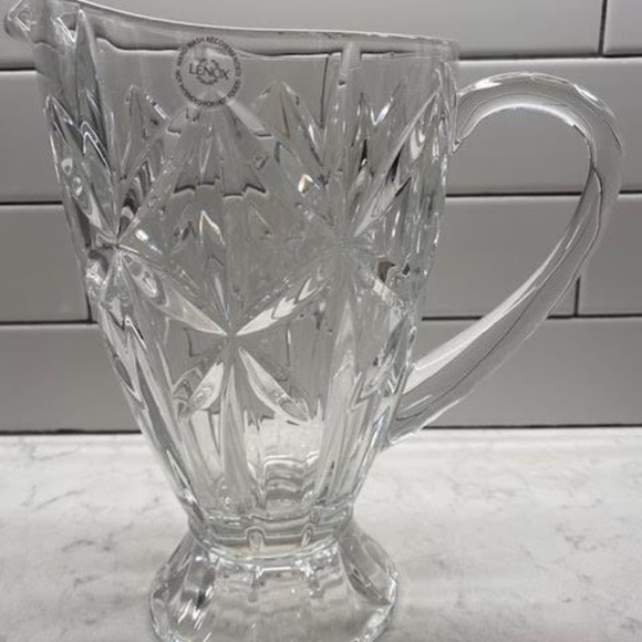 Lenox | Dining | Lenox Crystal Shooting Star Pitcher Retired In 207 ...